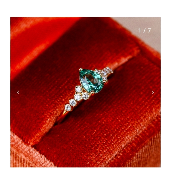 Modern Goldsmith | Jewelry | 4k Goldsapphire Engagement Ring By The ...